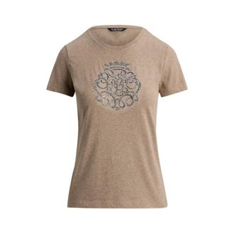 Ralph Lauren T-shirt &agrave; manches courtes Katlin - Femme - Tops - Vert - Taille: 44 FR