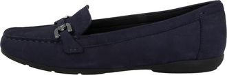 Geox Mädchen D Annytah Moc Mokassins, Dk Blue, 36.5 EU