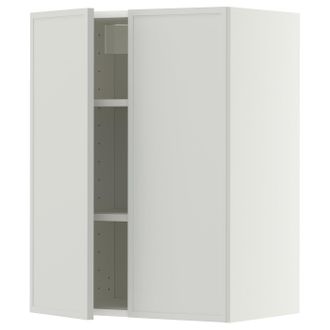 IKEA METOD Wandschrank mit B&ouml;den und 2 T&uuml;ren
