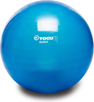 Togu Gymnastikball MyBall, 45 cm, blau-transparent