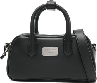 Emporio Armani Petit sac bowling en cuir Emporio Armani