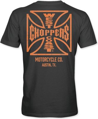 West Coast Choppers T-Shirt Og Atx Tee Black