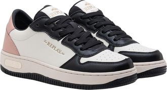 Replay Damen Epic Pure Sneaker, 746black White Pink, 39 EU