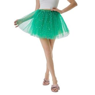 Generic Jupe tutu pour femme - Costume de carnaval - Jupon dange - Jupon vintage des ann&eacute;es 50 - Ballet - Robe de danse - Robe de danse courte - Rockabilly - 