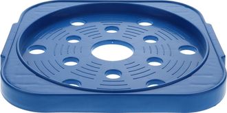 BESPORTBLE Gasflaschenablage aus Stahl mit Rollen und Schutzfunktion Mobiler Halter f&uuml;r Gasflaschen in Privater K&uuml;che und Gastronomie