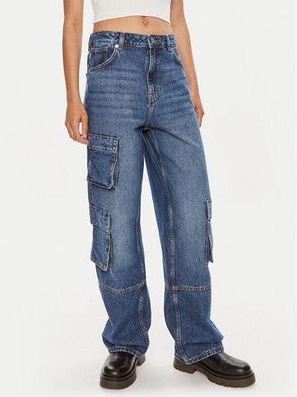 HUGO BOSS Hugo Jeans Leni 50513698 Blau Loose Fit