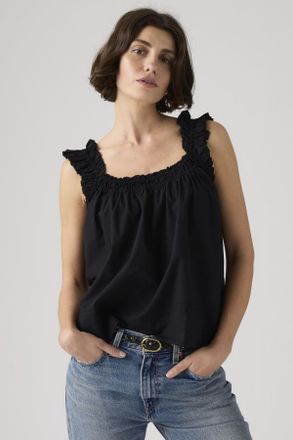 Levi's Blouse En Coton Meg - Femme - Noir / Anthracite Night - XS