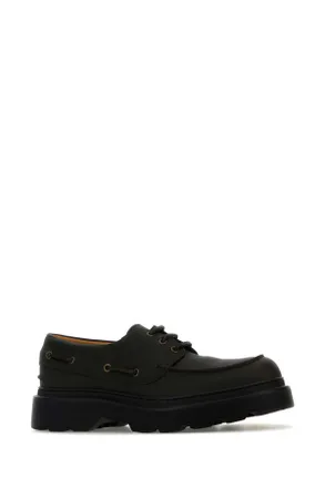 Tod's Mens Black Leather Loafers Palissandro Mocassini