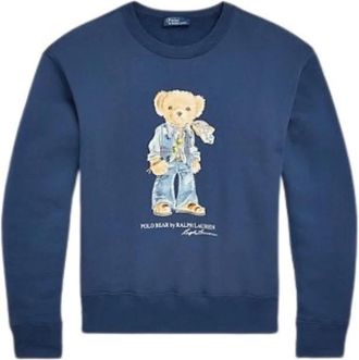 Polo Ralph Lauren Homme, Pulls, Bleu, Taille: XS Bear Tejano SweaT-shirt