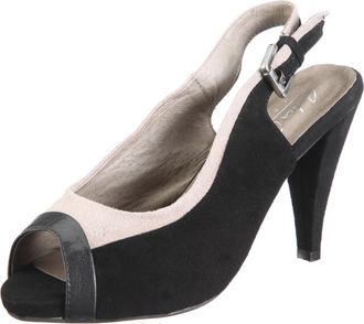 Andrea Conti Damen 0591292 Pumps, Schwarz/schwarz/k