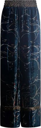 Pierre-Louis Mascia Pantalons D&eacute;contract&eacute;s - Bleu Clair