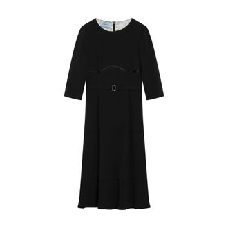 Prada Damen, Kleider, Schwarzk, MGr&ouml;&szlig;e