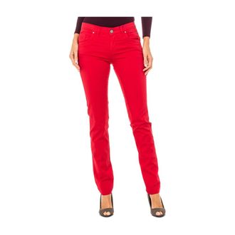 La Martina Stretch Skinny Hose - - Jeans - Damen - Rot - W27