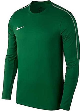 Nike Nike Herren Dry Park 18 Langarmshirt, Gr&uuml;n (Pine Green/White), XL