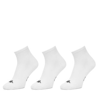 Kappa Lange Socken Kappa KR_FRESH_SS25 (3-PACK) Wei&szlig;