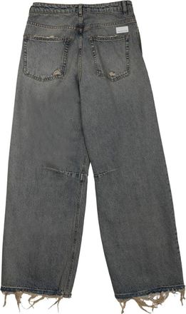 Nine In The Morning Destroyed Cotton Jeans - Blue