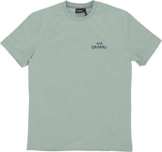 Dolly Noire Naruto Kollaboration Gr&uuml;nes Tee - - Tops - Herren - Gr&uuml;n - L