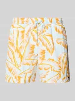 Tommy Hilfiger Regular Fit Badehose mit Logo-Stitching