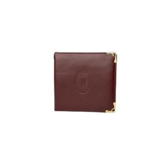 Cartier Portefeuille en cuir Pre-owned - Femme - Pre-owned - Rouge - Taille: ONE Size