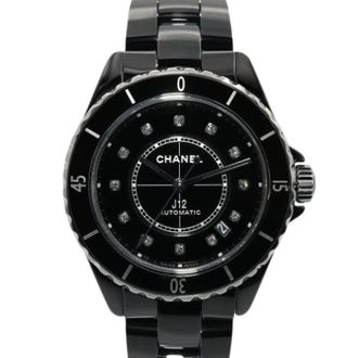 Chanel Montre J12 Pre-owned - Femme - Pre-owned - Noir - Taille: ONE Size