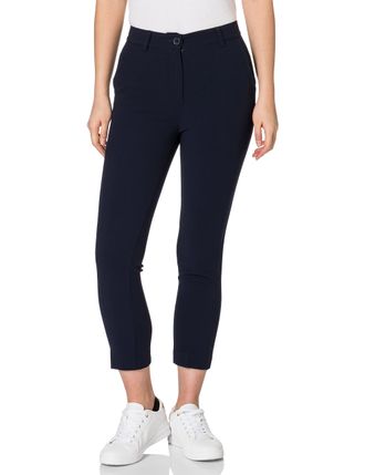 Benetton Damen Hose Pantalone 4xi655974, Blau 016, 42