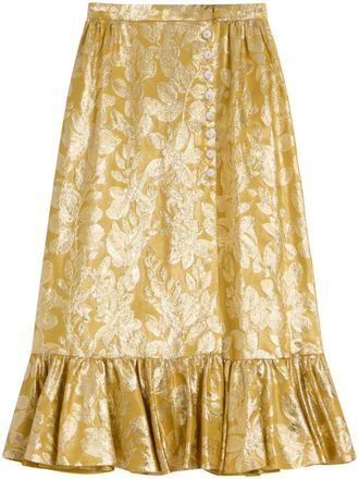 Valentino Garavani jupe Apres LHiver - Jaune