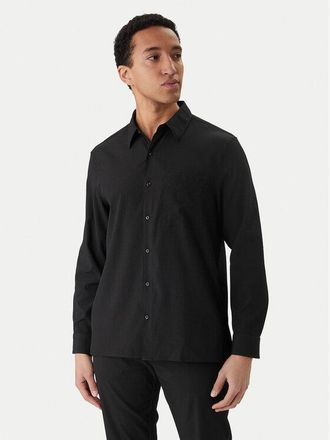 Calvin Klein Hemd LV04LF108G Schwarz Classic Fit