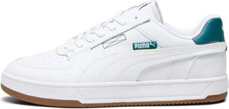 Puma Unisex-Erwachsene Caven 2.0 VTG Basketballschuhe, White-Malachite-Black-Yellow, 43 EU