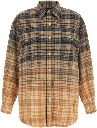 R13 Femme, Blouses et Chemises, Multicolore, Taille: 34 FR Boyfriend Shirt