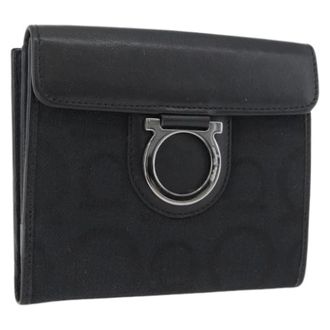 Ferragamo Pre-owned Nylon Geldb&ouml;rse - - Pre-owned - Damen - Schwarzk - ONE SIZE