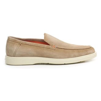 Santoni Herren, Schuhe, Beige, 43 EUGr&ouml;&szlig;e