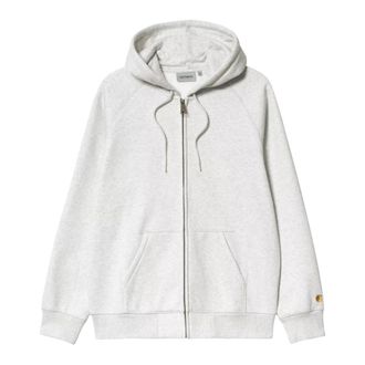 Carhartt Work in Progress Hooded Chase Jacket - - Sweatshirts & Hoodies - Herren - Grau - M