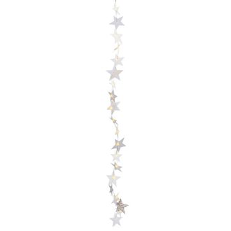 R&auml;der Unbekannt WEIHNACHTSZAUBER Sternenlicht- er Kette LED,Gold 1m+1m Kabel