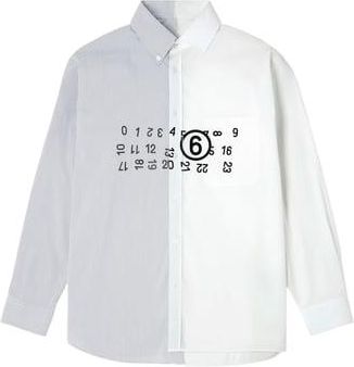 Maison Margiela Chemise &agrave; motif asym&eacute;trique
