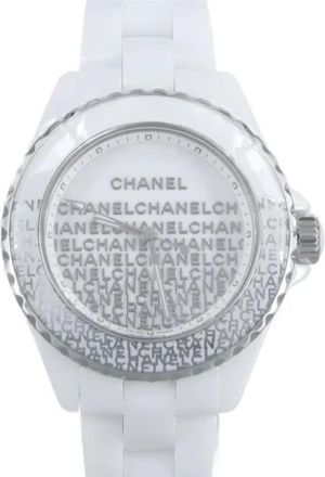 Chanel Montre Vintage doccasion - Femme - Pre-owned - Blanc - Taille: ONE Size
