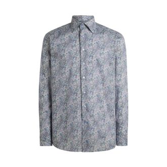 Etro Roma Shirt mit 8 cm Kragen - - Shirts - Herren - Mehrfarbig - XL