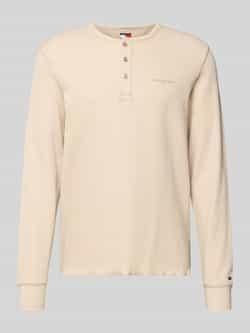 Tommy Jeans Regular Fit Langarmshirt aus reiner Baumwolle