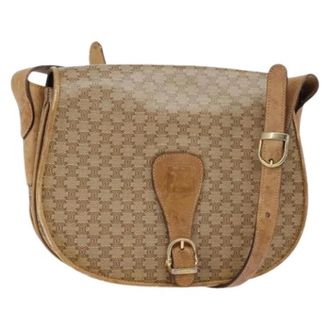 Celine Pre-owned Vintage Leder Crossbody Bag - - Pre-owned - Damen - Beige - ONE SIZE