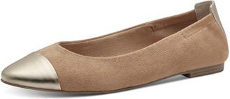 Marco Tozzi Femme Damen Ballerinas 2-22108-44 Ballerines, Biscuit, 41 EU