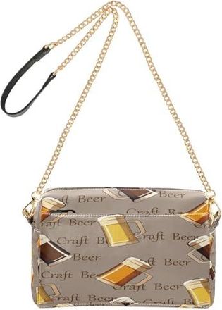 HMZXZ Tasses à bière sacs à bandoulière pour femme, sacs à main en cuir, petits sacs à main à bandoulière, bières