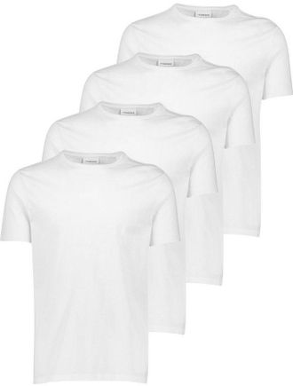 Lindbergh T-Shirt (Packung, 4-tlg) mit Rundhalsausschnitt im 4-er Pack