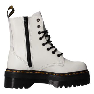 Dr. Martens Femme, Chaussures, Blanc, Taille: 40 EU &Eacute;volution agressive botte 8 oeillets