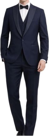 Bharnaba Homme, Costumes, Bleu, Taille: XL Costume Trois-pi&egrave;ces AB 213/3P.blu
