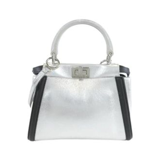 Fendi Pre-owned Peekaboo Handtasche - - Pre-owned - Damen - Wei&szlig; - ONE SIZE