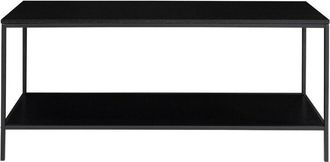 M&S Collection M&s - Meuble tv en bois et métal L100cm - Noir - vita