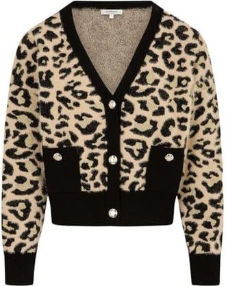 Morgan Gilet Leopard