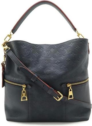Louis Vuitton Sac bandouli&egrave;re Pre-owned Monogram Empreinte - Femme - Pre-owned - Bleu - Taille: ONE Size