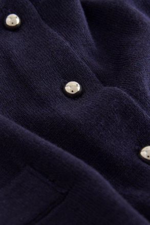 Next Strickjacke Weiche Strickjacke mit Rundhalsausschnitt (1-tlg)