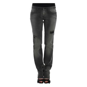 Costume National Graue Straight Leg Denim Freude - - Jeans - Damen - Grau - W24