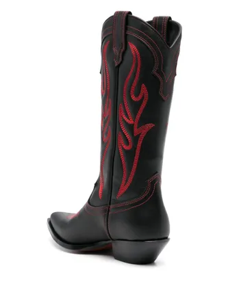 Sonora Santa Fe Boot - Black